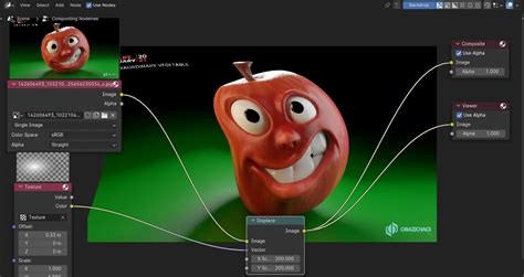 Using A Texture For Xy Inputs Of Translate Node In Compositor