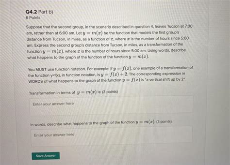 Solved Q4 Functions Linear Piecewise Functions 10 Points A