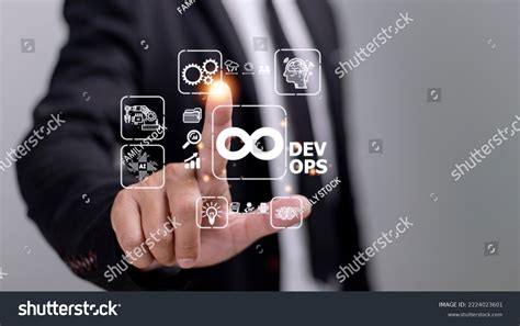 Devops Concept Software Development Operations Agile Stock Photo Shutterstock