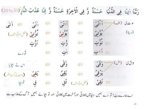 Fahmul quran lect 42 افعال continued PPT