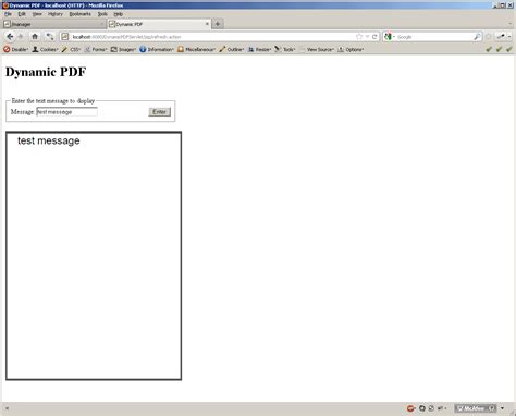 dynamic pdf servlet secret diary of a geek