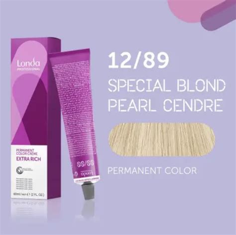 Стойкая крем-краска для волос Londa Professional Permanent Color 12/89 ...