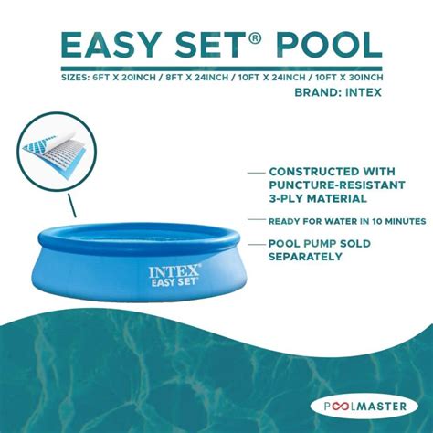 Intex 28120 Easy Set Pool 10 Ft X 30 Inches Lazada Ph