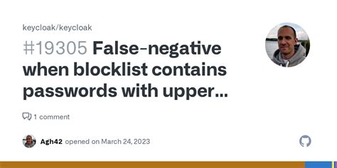False Negative When Blocklist Contains Passwords With Upper Case