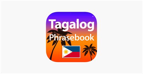 ‎tagalog phrasebook on the app store
