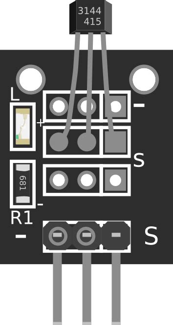 How To Use Ky 003 Hall Effect Sensor Pinouts Specs And Examples