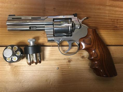 4 25 Python W Tritium Front Sight Colt Forum