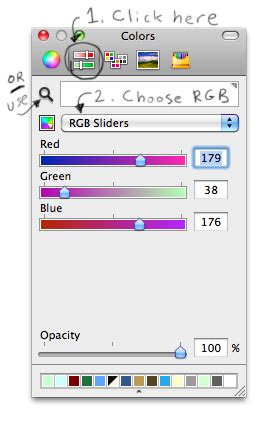 Iphone How Do I Enter RGB Values Into Interface Builder Stack Overflow