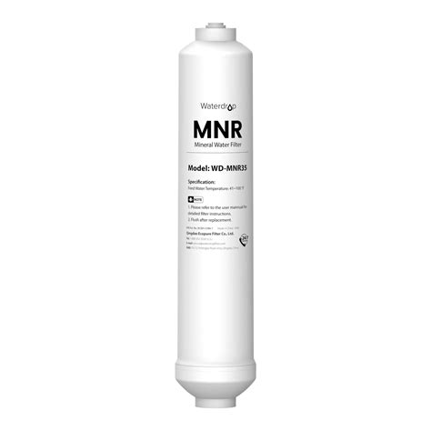 Waterdrop Remineralization Filter Wd Mnr35 1 4 Quick Connect Mineral