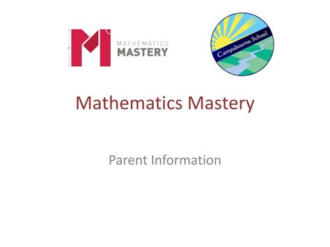 Ppt Mathematics Mastery Powerpoint Presentation Free Download Id