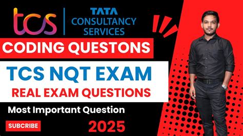 Tcs Nqt Real Coding Questions Most Important Tcs Tcsnqt Youtube
