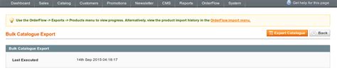 Product Export Orderflow Magento Integration Guide