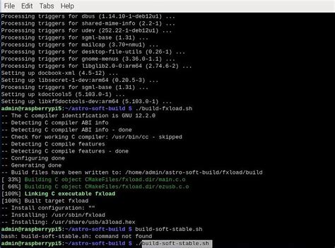 Astronomy Project RPi Setup KStars And Ekos Bit
