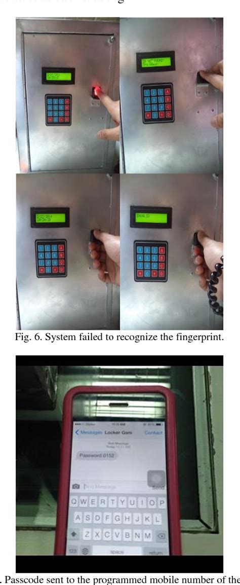 Figure 1 From Development Of Microcontroller Based Biometric Locker System With Short Message