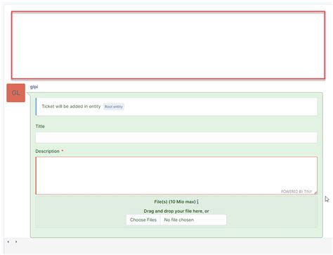 Glpi 10 Rc1 Create New Ticket Window · Issue 10598 · Glpi Project