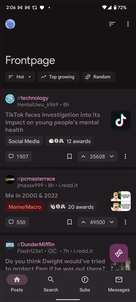 sync for reddit s material you makeover is now available for beta users