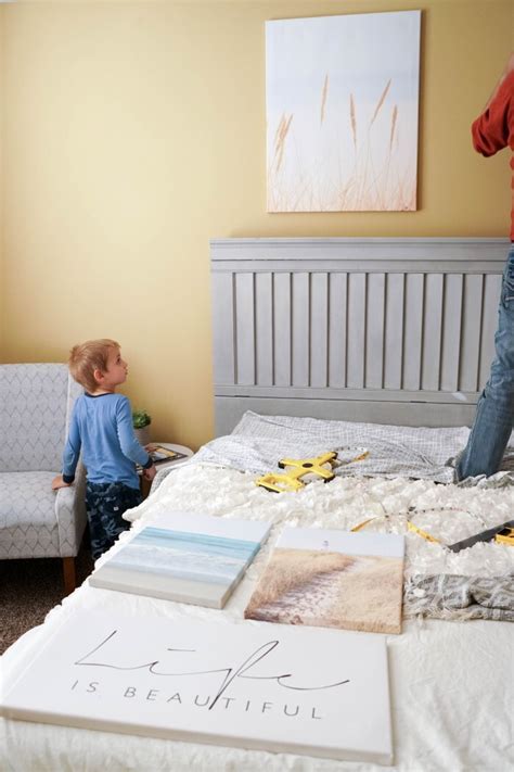 How To Easily Arrange And Hang Canvas Prints Free Canvas A Mom S Take