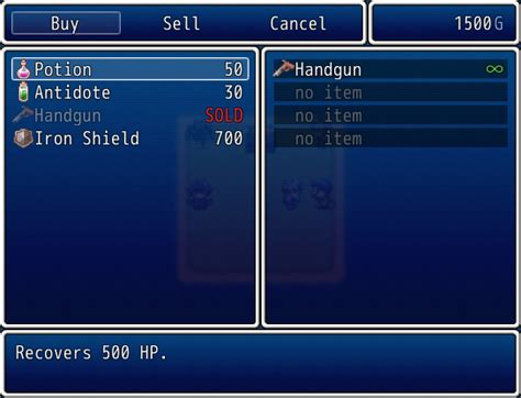 Limited Inventory RPG Maker Forums
