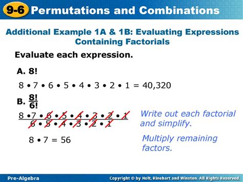 Permutations And Combinations Ppt Download
