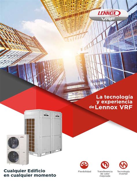 Lennox Vrf Brochure Pdf Uso Eficiente De Energía Teoría De Sistemas