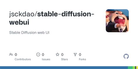 GitHub Jsckdao Stable Diffusion Webui Stable Diffusion Web UI