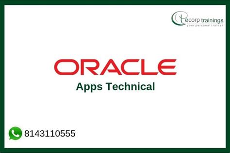 Oracle Apps Technical Training