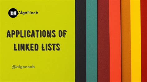 applications of linked lists