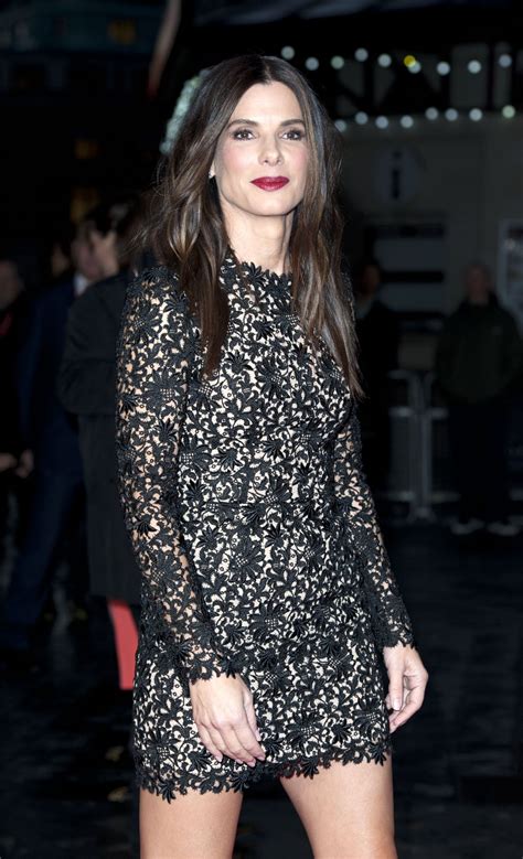 Sandra Bullock Looks Amazing Gravity Screening In London CelebMafia