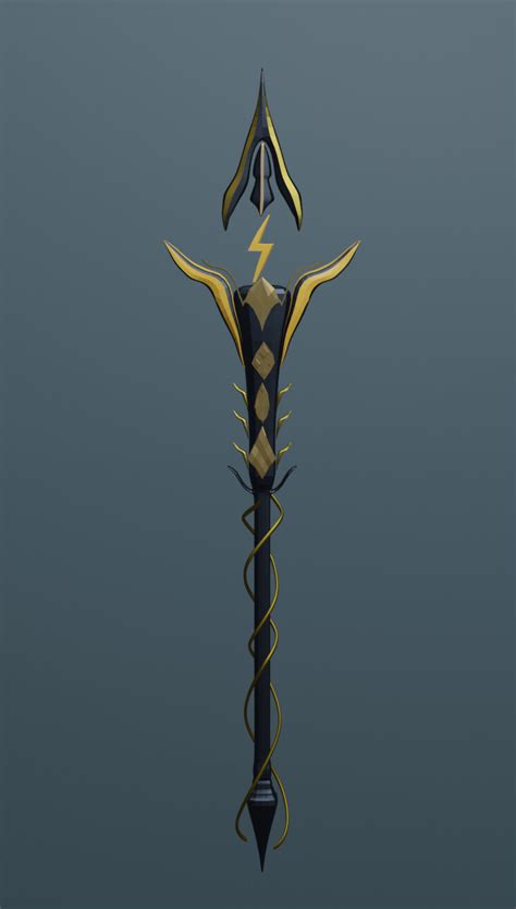 Artstation Weaponsstaff Lightning
