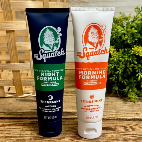 Dr Squatch Men S Natural Toothpaste Apothecary T Shop