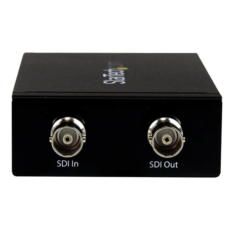StarTech Com SDI To HDMI Converter 3G SDI To HDMI Adapter With SDI Loop Through Output Video
