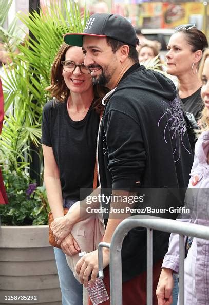 Tina Fey And Lin Manuel Miranda Are Seen At The Writers Guild Strike News Photo Getty Images