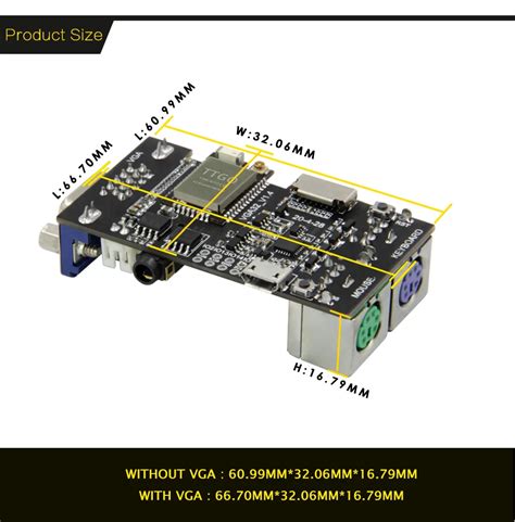 Lilygo® Ttgo Vga V14 Controller From Lilygo On Tindie