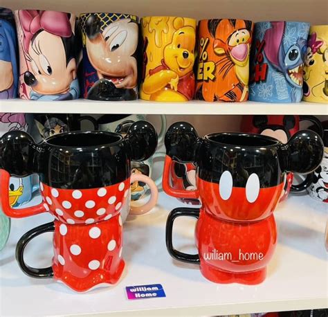 ماگ دیزنی لباس میکی و مینی موس فروشگاه اینترنتی ویلیام هوم