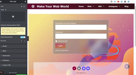 Glassmorphism Effect Make Your Web World Glassmorphism Effect Make Your Web World
