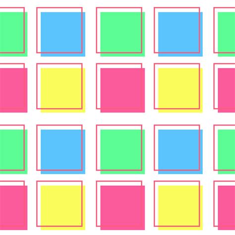 Premium Vector Flat Line Pattern Squares