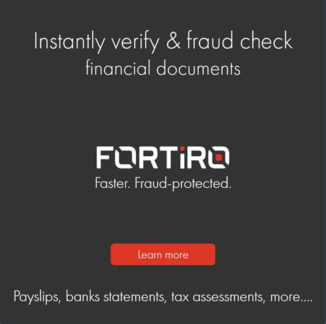 Fortiro On Linkedin Fortiro Document Fraud Detection And Financial Verification