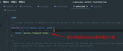 使用options Framework框架为自己的主题添加设置页面 Wordpress大学