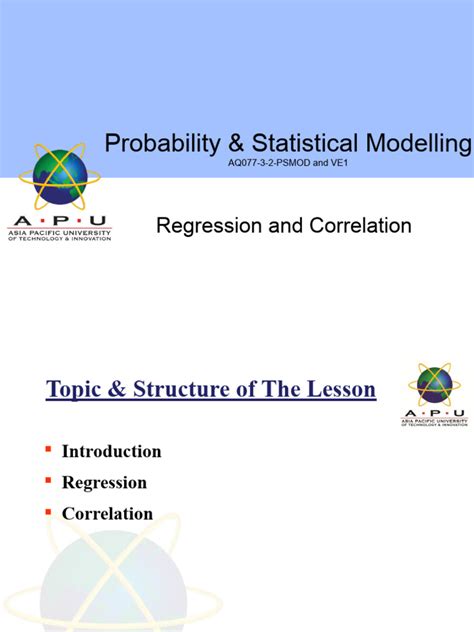 Psmod Topic 5 Regression Correlation Nan Pdf Regression