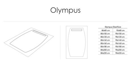 Olympus Porcelain Shower Tray Shower Trays Shower Pans