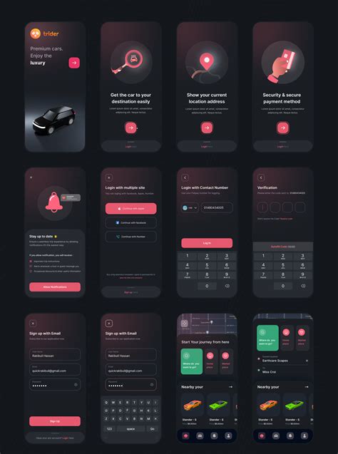 Moocare Light Mode Dark Mode Healthcare App Ui Kit Artofit