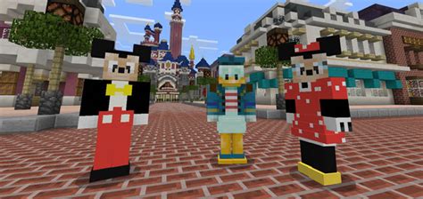 Скачать Disney Character для Minecraft Pe 1 2
