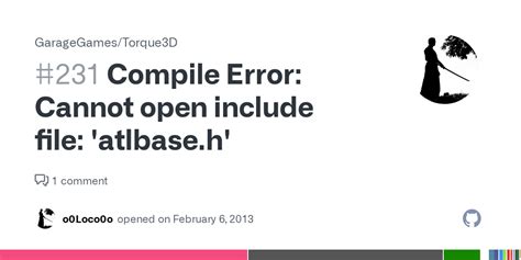 Compile Error Cannot Open Include File Atlbaseh · Issue 231 · Garagegamestorque3d · Github