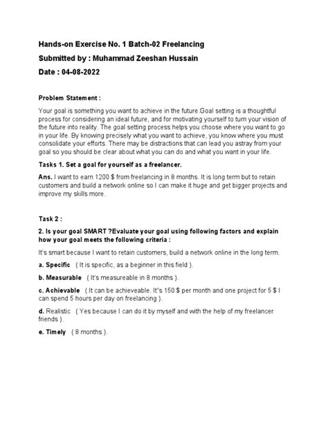 Digiskills Freelancing Exercise 1 Pdf