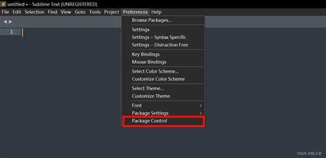 Sublime Text 4 安装与配置包含右键菜单打开文件、文件夹sublime Text 右键 Csdn博客
