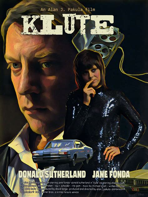 Klute Movie Poster Klute 1971 Alternative Movie Old Movie Posters