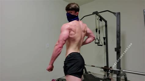 Pale Jock Flexing ThisVid Com