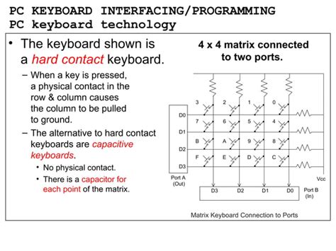 Microprocessor Systems Lecture 1 Keyboard Ppt