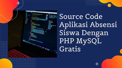 Source Code Aplikasi Absensi Siswa Dengan PHP MySQL Gratis - YouTube