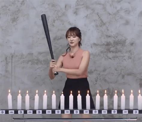 야구 아나운서 레벨스윙 실력 